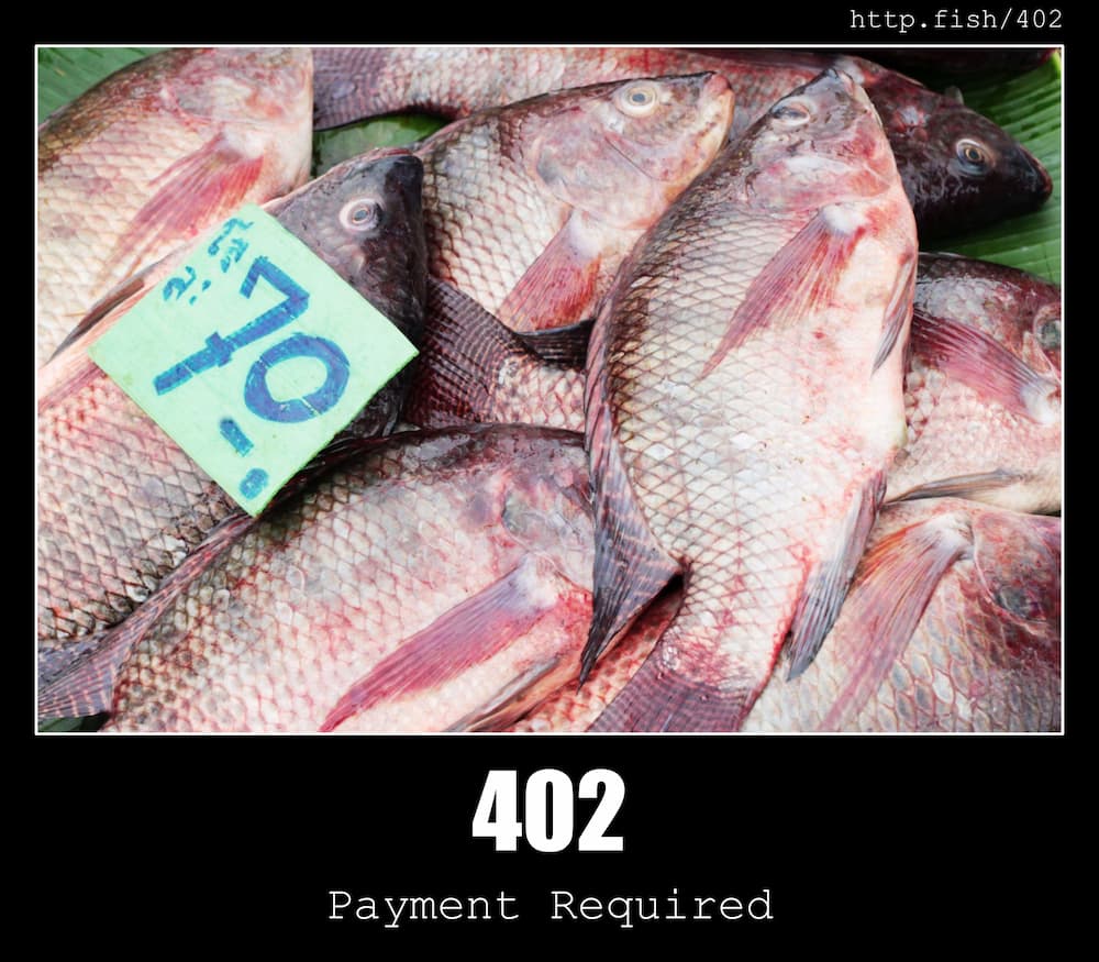 402 Payment Required - HTTP status code and dogs!