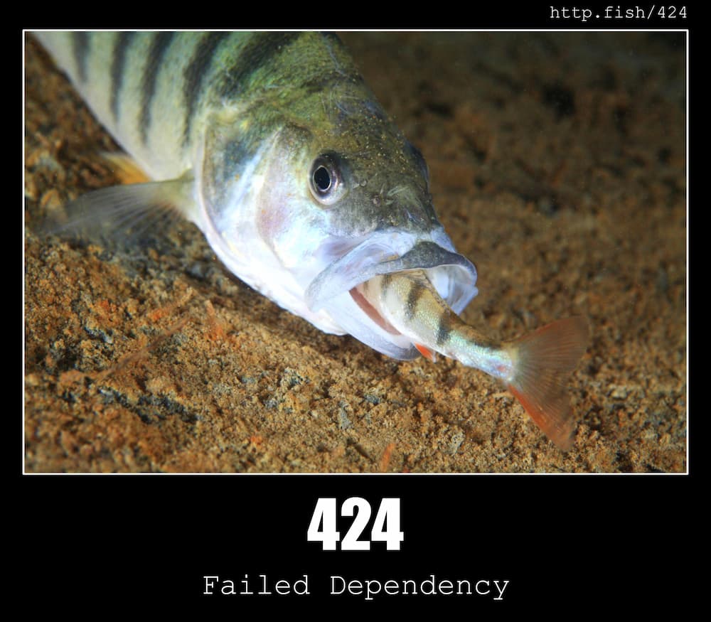 424 Failed Dependency - HTTP status code and dogs!